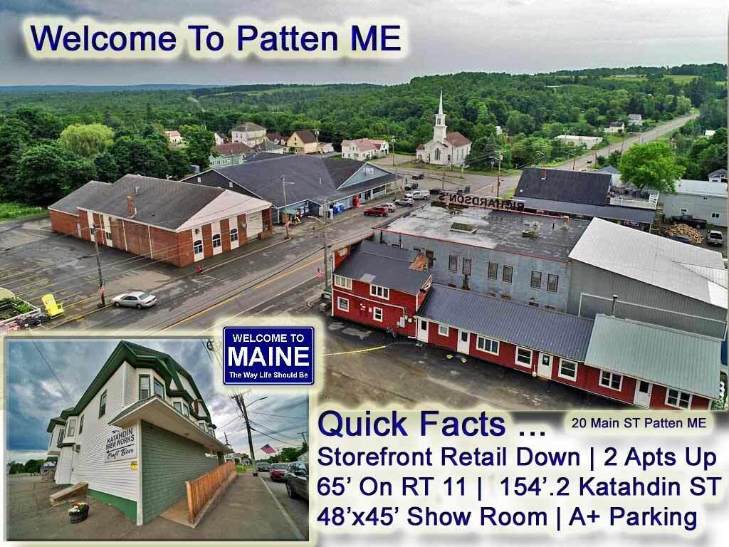 20 Main Street, Patten, ME 04765 | 1596756 | Realty of Maine