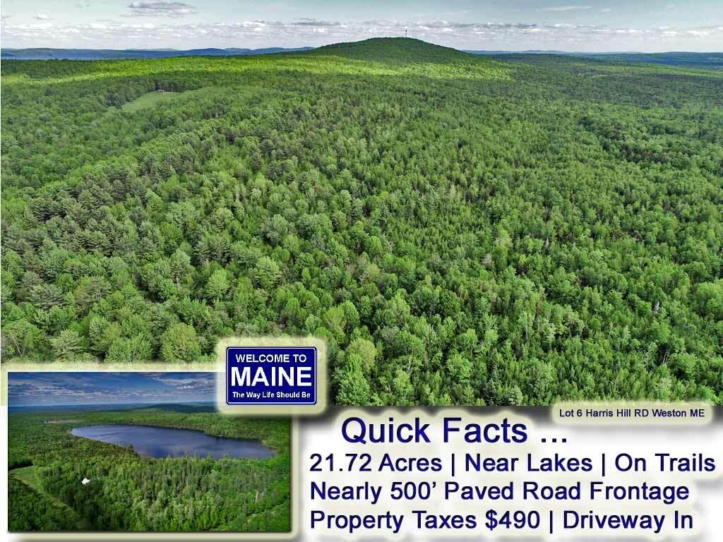 330 Harris Hill Road, Weston, ME 04424 | 1589184 | Realty of Maine